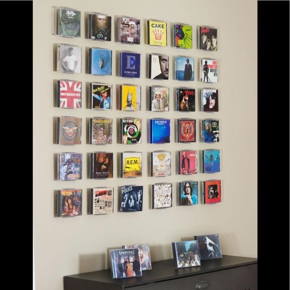 Wall Decor | 6 Cd Cases | Poshmark